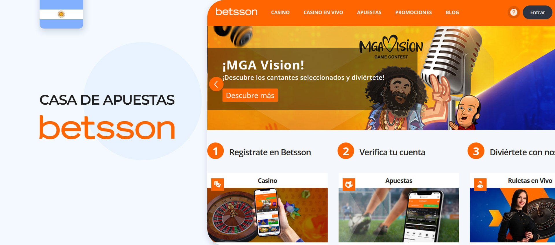 Betsson: ¿es confiable esta casa de apuestas y casino en Argentina?